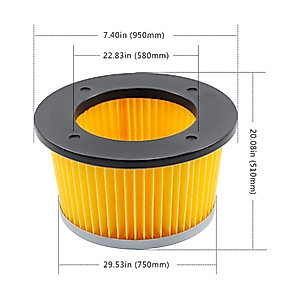 Air Filter Replacement for Tecumseh 30727 30604 John Deere AM30900 TC-30727 TC30727 488619 488619-R1 Lesco 050113
