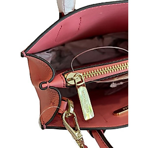 Michael Kors MERCER MEDIUM MESSENGER CROSSBODY SATCHEL (Tea Rose)