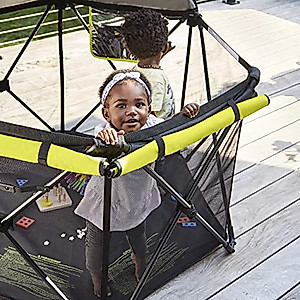 Evenflo Play-Away Portable Playard Deluxe, Adventurer , 15 Sq Ft (Pack of 1)