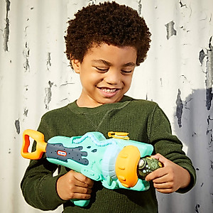 Little Tikes Mighty Blasters Spray Blaster Toy Blaster Sprays Water with 3 Soft Power Pods for Kids Ages 3 Years and Up