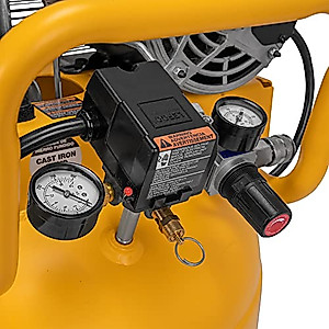 DEWALT 30 Gallon 2HP 175PSI Vertical Portable Single Stage Electric Air Compressor (DXCM303)
