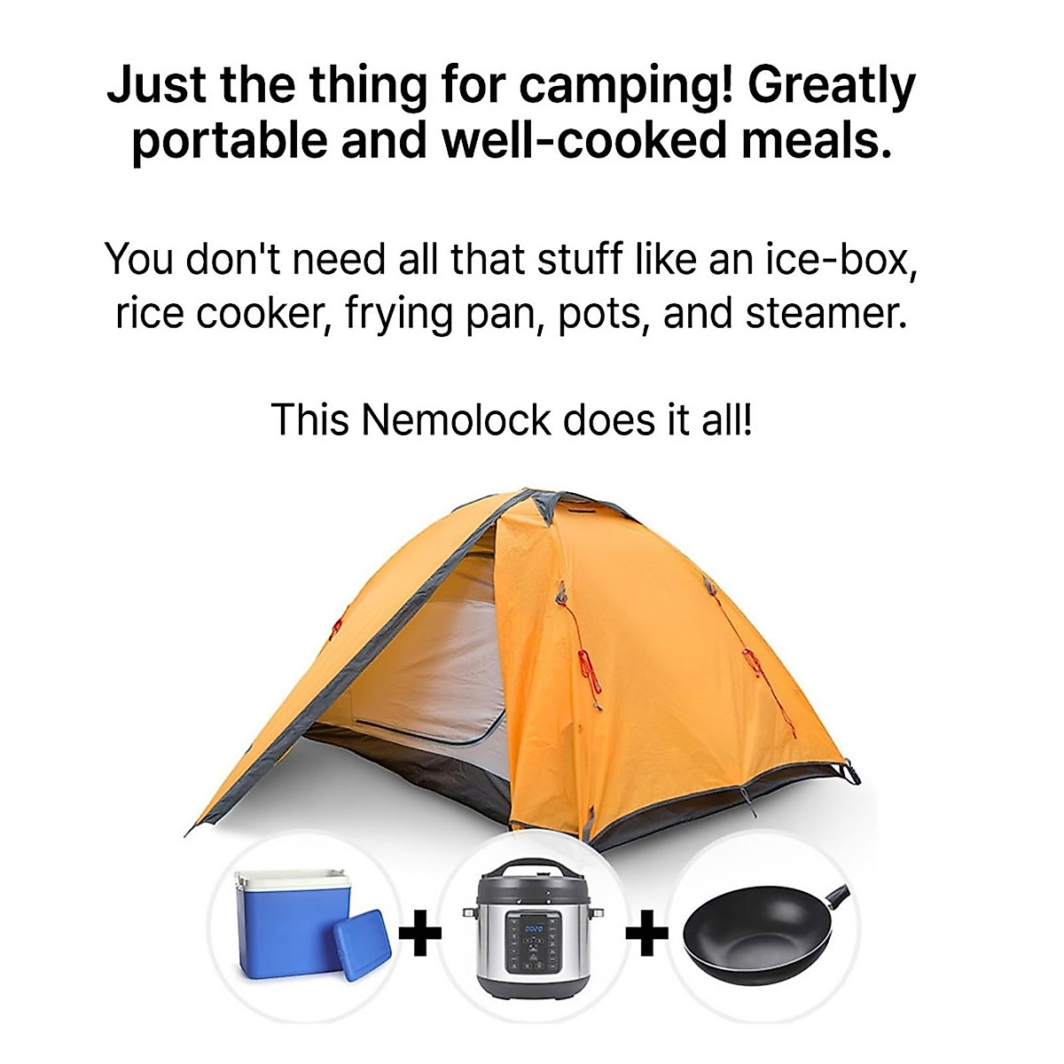 Nemolock IH All-Round Pot | Easy Storage | Greatly Portable | Convenient (M/L set)