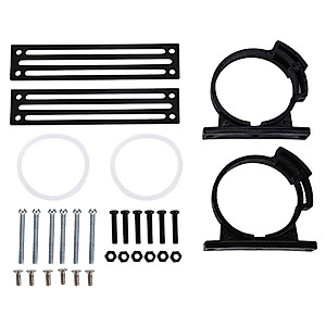 Pump/Reservoir Combo,800L/H PC Water Cooling Integrated Mute,G 1/4" Thread Port PC CPU Water Cooling System Heat Exchanger Tool(17cm-Black)