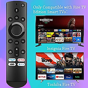 Replacement Remote for Toshiba and Insignia Fire TV Edition (Voice Search)