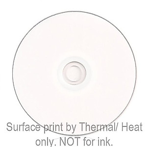 Smartbuy 3000-disc 700mb/80min 52x CD-R White Thermal Hub Printable Blank Recordable Media Disc