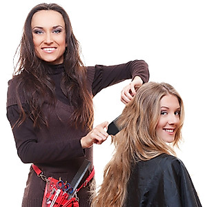 6 Pieces Hair Pick Comb, 6.5 Inch Smooth Plastic Wide Hair Pick Comb, Afro Hair Comb, Hairdressing Styling Tool for Natural Curly Hair (Black, Blue, Pink, Green, Red, Purple)