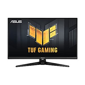 ASUS TUF Gaming 31.5” 1440P HDR Monitor (VG32AQA1A) - QHD (2560 x 1440), 170Hz, 1ms, Extreme Low Motion Blur, FreeSync Premium, DisplayPort, HDMI, HDR-10, Shadow Boost, VESA Wall Mountable,Black