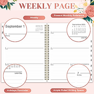 Monthly Planner 2023-2025 - Jul. 2023 - Jun. 2025, Monthly Calendar 2023-2025, 9" x 11", 2 Year Monthly Planner with Monthly Tabs, Flexible Cover,Twin-Wire Binding, Perfect Organizer