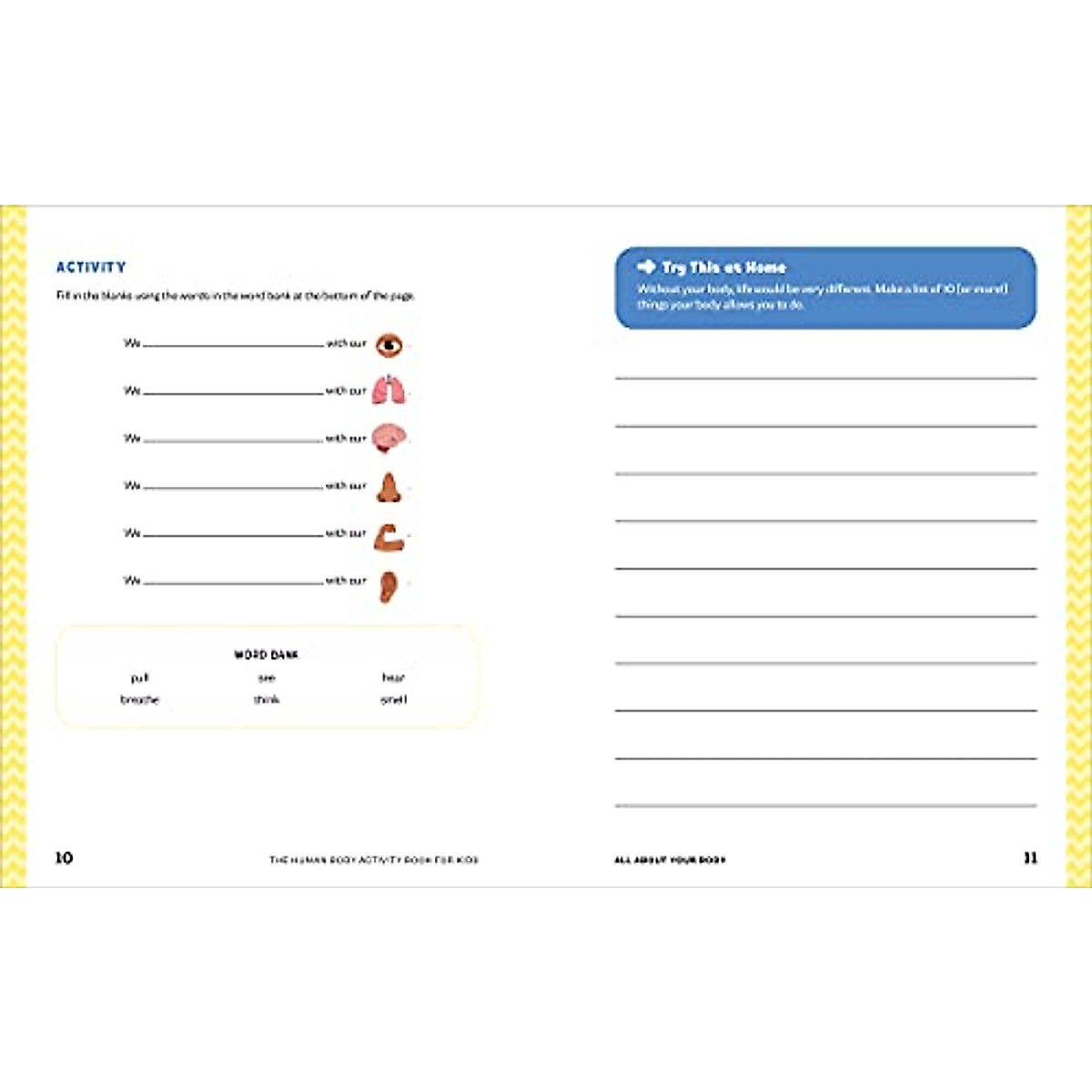 Human Body Activity Book for Kids: Hands-On Fun for Grades K-3