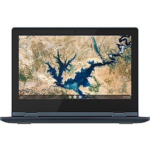 Lenovo Flex 3 Chromebook 11.6" Touch-Screen Mediatek- 4GB-Abyss Blue