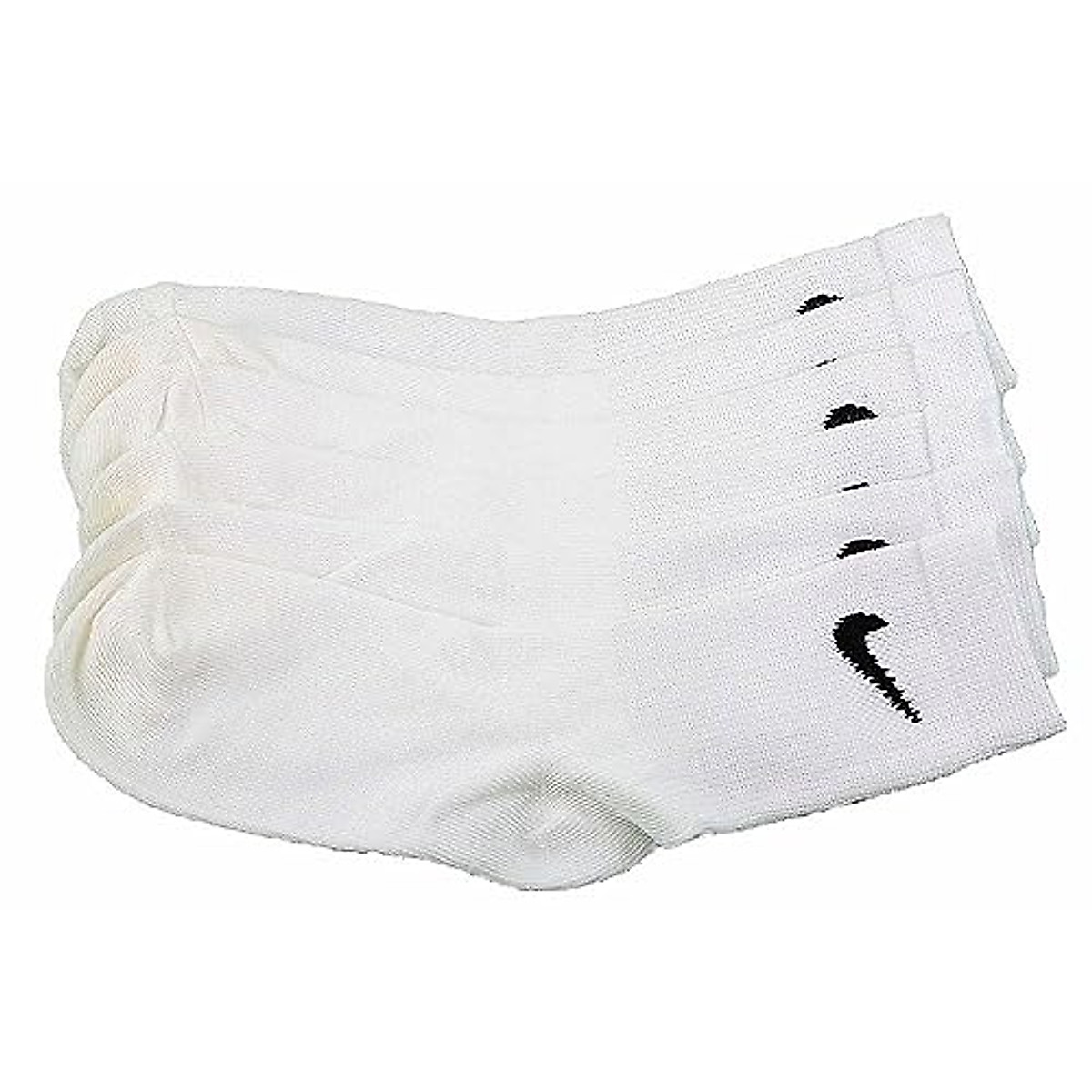 Nike Toddler/Little Boy's Crew Socks 6-Pairs Lightweight, 5-7, 10C-3Y