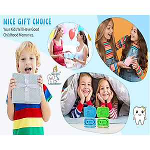 Baby Tooth Keepsake Box,Tooth Fairy Box,Teeth Storage Box,Baby Keepsake Storage Box,Tooth Saver,Tooth Holder for Kids Teeth,Tooth Boxes for Lost Teeth for Kids,Newborn Baby Birthday and Shower Gift