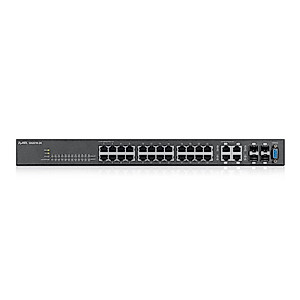 Zyxel 24 port Gigabit Layer 2 managed switch [GS2210-24]