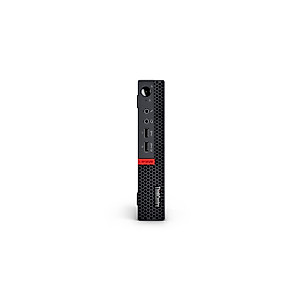Lenovo ThinkCentre M625Q Thin Client Desktop Computer, AMD A9-9420e Processor, 4 GB DDR4 SDRAM, 128 GB SSD, ‎AMD Radeon R5 Graphics, Windows 10 Pro, 10TF002WUS, Black