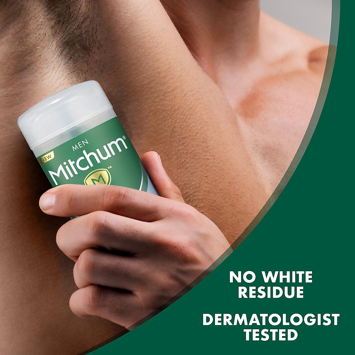 Mitchum Men's Deodorant, Antiperspirant, Triple Odor Defense Gel Stick, 48 Hr Protection, Dermatologist Tested, Alcohol Free, Unscented, 3.4 Oz (Pack of 2)