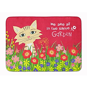 Garden Cat Machine Washable Memory Foam Mat