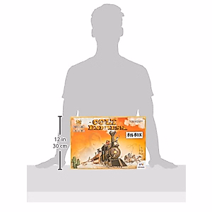 Colt Express BIG BOX Board Game - Base Game, Expansions, and New Bandit Included! Wild West Adventure Game, Strategy Game for Kids & Adults, Ages 10+, 2-9 Players, 40 Min Playtime, Made by Ludonaute