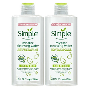 Simple Kind To Skin Purifying Cleansing Lotion 200Ml - Pack of 2