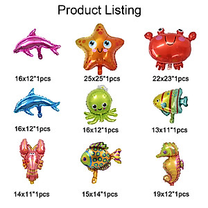 Blue Balloon Garland Arch Kit-160pcs, Small&Large Klein Blue Light Blue Balloons Party Supplies For Birthday Party, Baby Shower, Luca Theme Party, Ocean Party, Shark Party