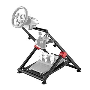 Conquer Racing Simulator Cockpit Driving Gaming Wheel Stand and Gear Shifter Mount