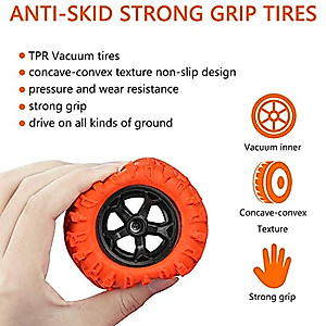 Remote Control Car, 2.4GHz Electric Race Stunt Car, Double Sided 360° Rolling Rotating Rotation, LED Headlights RC 4WD High Speed Off Road Gift for 3 4 5 6 7 8-12 Year Old Boy Toys (Orange)