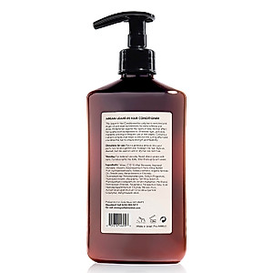 Profashion Argan Oil Leave In Conditioner For Curly Hair - Deep Conditioner For Dry Damaged Hair - Deep Conditioner For Curly Hair - Vegan, Paraben Free, Sulfate Free Conditioner - 400ML/13.5 FL OZ
