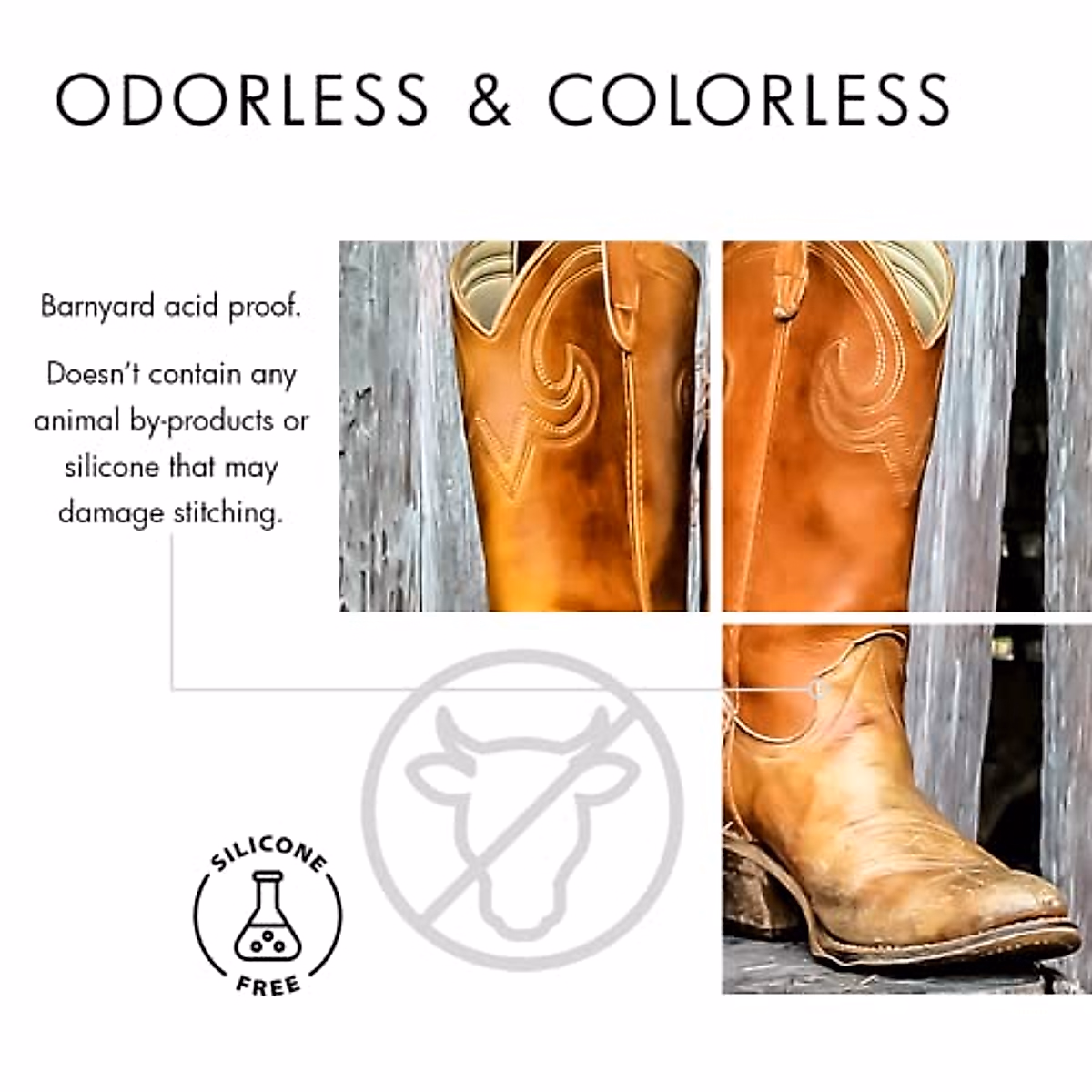 NOR-V-GEN All Leather Conditioning Oil Nourishes Waterproof and Protects all Leather Goods - Treatment for Shoes & Leather Products, 8oz