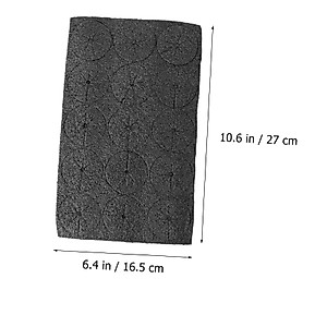 DECHOUS 150 Pcs Foam Colonization Sponge Germination Sponge Growing Sponge Hydroponic Sponges Plant Nursery Pot Nursery Pots Sponge Plant Germination Kits Hydroponics Accessories