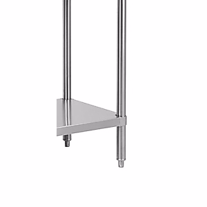 24x36 16-Gauge 304 Stainless Steel Commercial Work Table with Undershelf Professional-Grade Table Versatile Kitchen Table Chef's Dream Table
