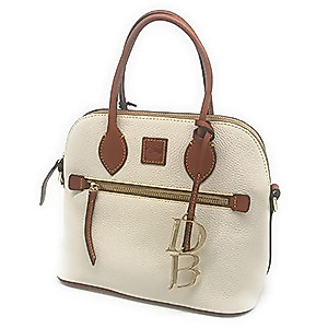 Pebble Grain Domed Satchel