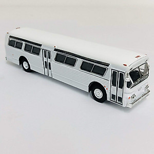 Iconic Replicas Flxible Fishbowl Bus 1/87 Scale-HO Scale Transit Bus New! Blank Ready for Customization!