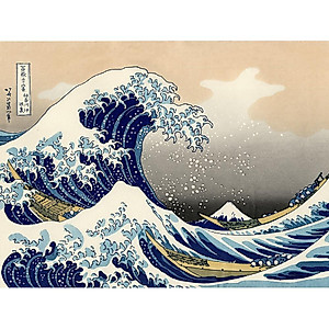 CafePress The Great Wave By Hokusai Mug Ceramic Coffee Mug, Tea Cup 11 oz