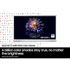 SAMSUNG 55-Inch Class The Serif LS01B Series - QLED 4K, I-Shaped Design, Anti-Reflection Matte Display, -Portable Easel -Stand, Ambient Mode+ Smart -TV -w/ Alexa Built-in (QN55LS01BAFXZA,Latest Model)
