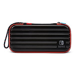 PowerA Slim Travel Pro Case for Nintendo Switch - OLED Model, Nintendo Switch and Nintendo Switch Lite - Red/Blue, Hard Shell, Protective Case, Gaming Case, Console Case