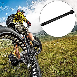 Rear Hubs Thru Axle Adapter, Bike Rear Thru Axle Boost for Mountain Frames and Forks, 168mm Length, M12x1.0 Hub Shaft Adapter Convertion Tools