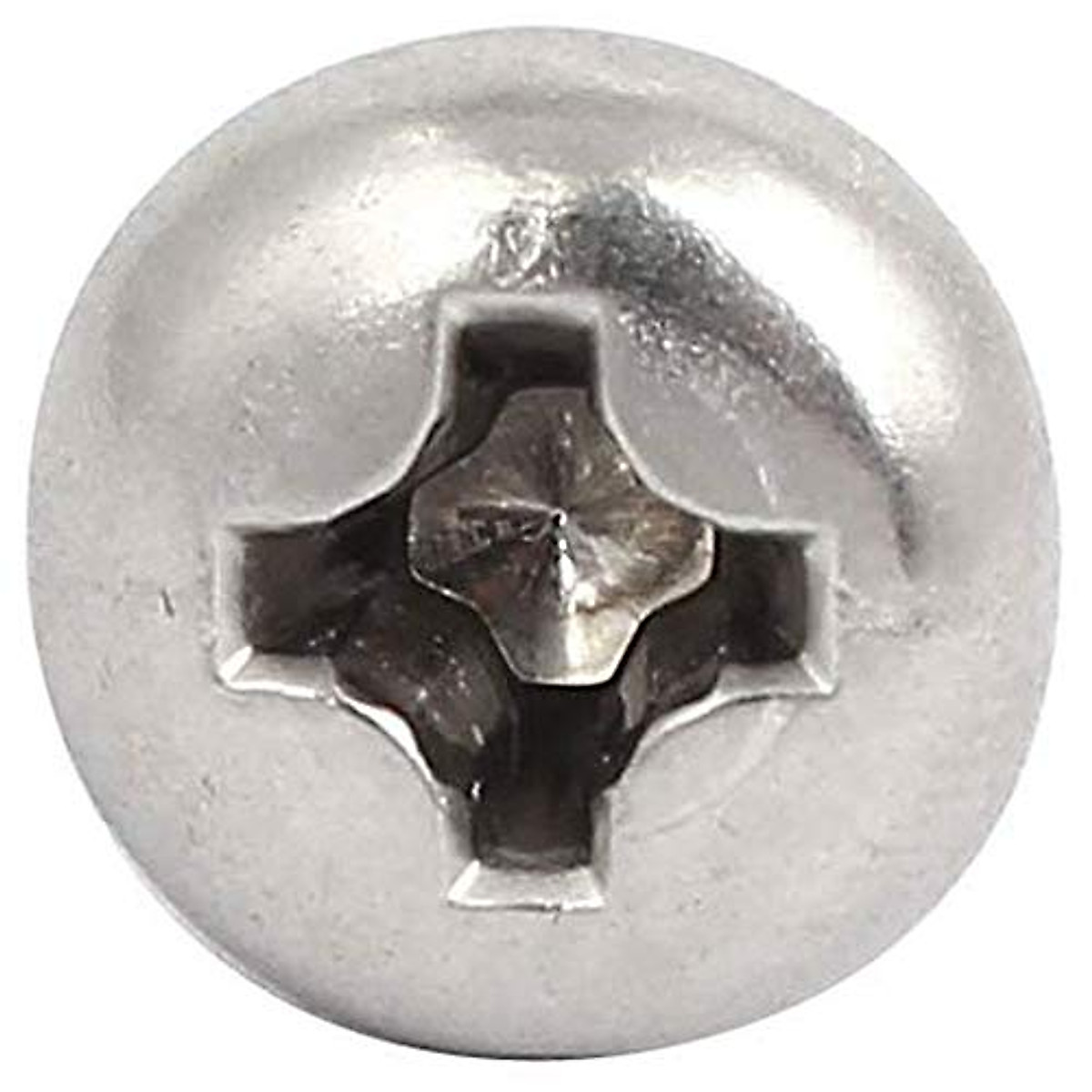 10pcs M8-1.25 20mm 304 Stainless Steel Pan Phillips Cross Head Screw, for TV Wall Mount Bracket Kit (with Flat Washer & Split Lock Washer)