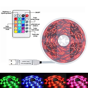 Led Strip Lights, 8.2ft TV Light Strip for 32-58 inch TV/Monitor Backlight, USB Led Strip Mood Light with 4096 DIY Colors Remote Control