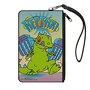 Rugrats Junior's Buckle-Down Zip Wallet Small, Multicolor, 6.5" x 3.5"