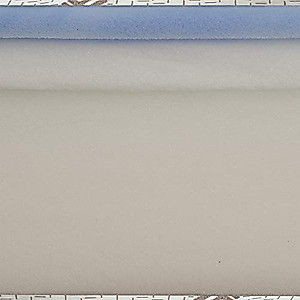 RecPro RV Mattress Memory Foam Bed Gel Infused for Cooling and Zippable Cover w/Bamboo Ticking | RV Furniture (Twin - 39" x 75")