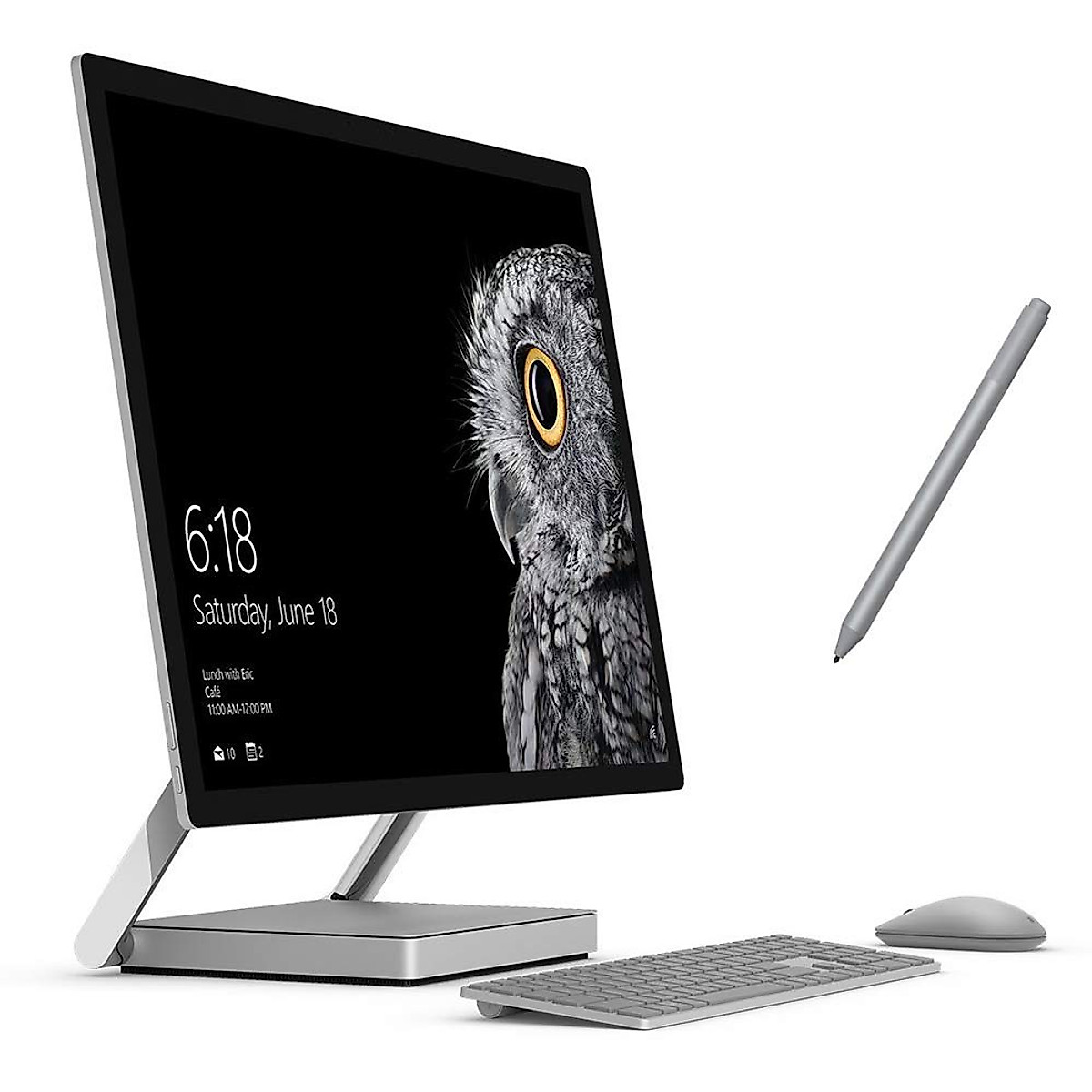 Microsoft Surface Studio All-in-one 28" 4500x3000 Touchscreen, i5, 8GB RAM 1TB HDD GTX 965M, Webcam, Surface Pen, Keyboad, Mouse, Win 10 Pro (Renewed)
