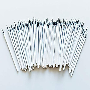 sencoo 100 pack 0.5 mm Black Gel Ink Pen Replace Refills
