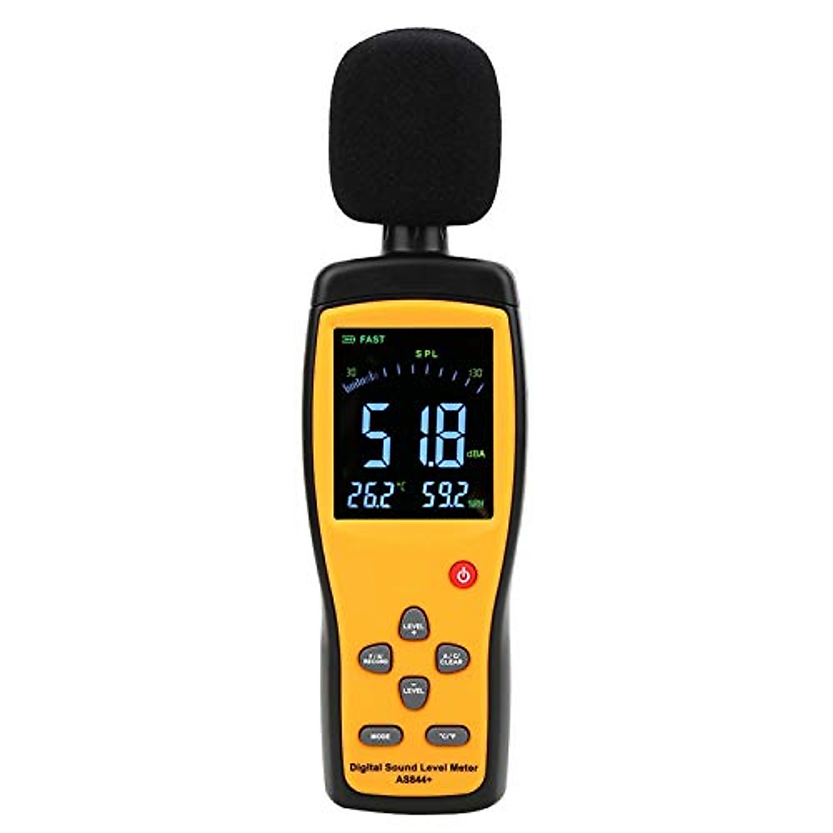 Okuyonic Digital Sound Level Meter Noise Monitor Decibel Meter for Checking for Controlling The Sound Level for Individuals