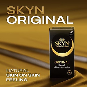 SKYN Non-Latex Lubricated Condoms, 12 Count