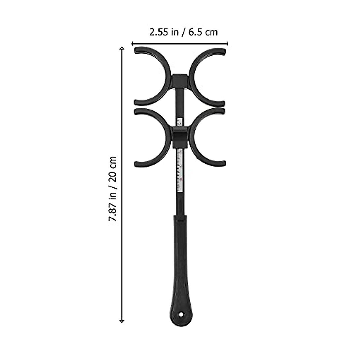 Scicalife Optical Flipper, Optometry Plastic Flip, Trial Lens Optometry Instrument Flip for Near Vision Amblyopia Confirmation Test (Black)