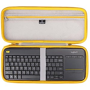 Tourmate Hard Storage Case for Logitech K400 Plus Wireless Touch TV Keyboard (Box Only)
