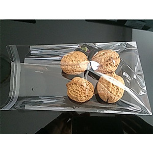 TR318 Clear Resealable Cello Cellophane Bags Good for Bakery, Candle, Soap, Cookie (4x6inch-100Pcs)