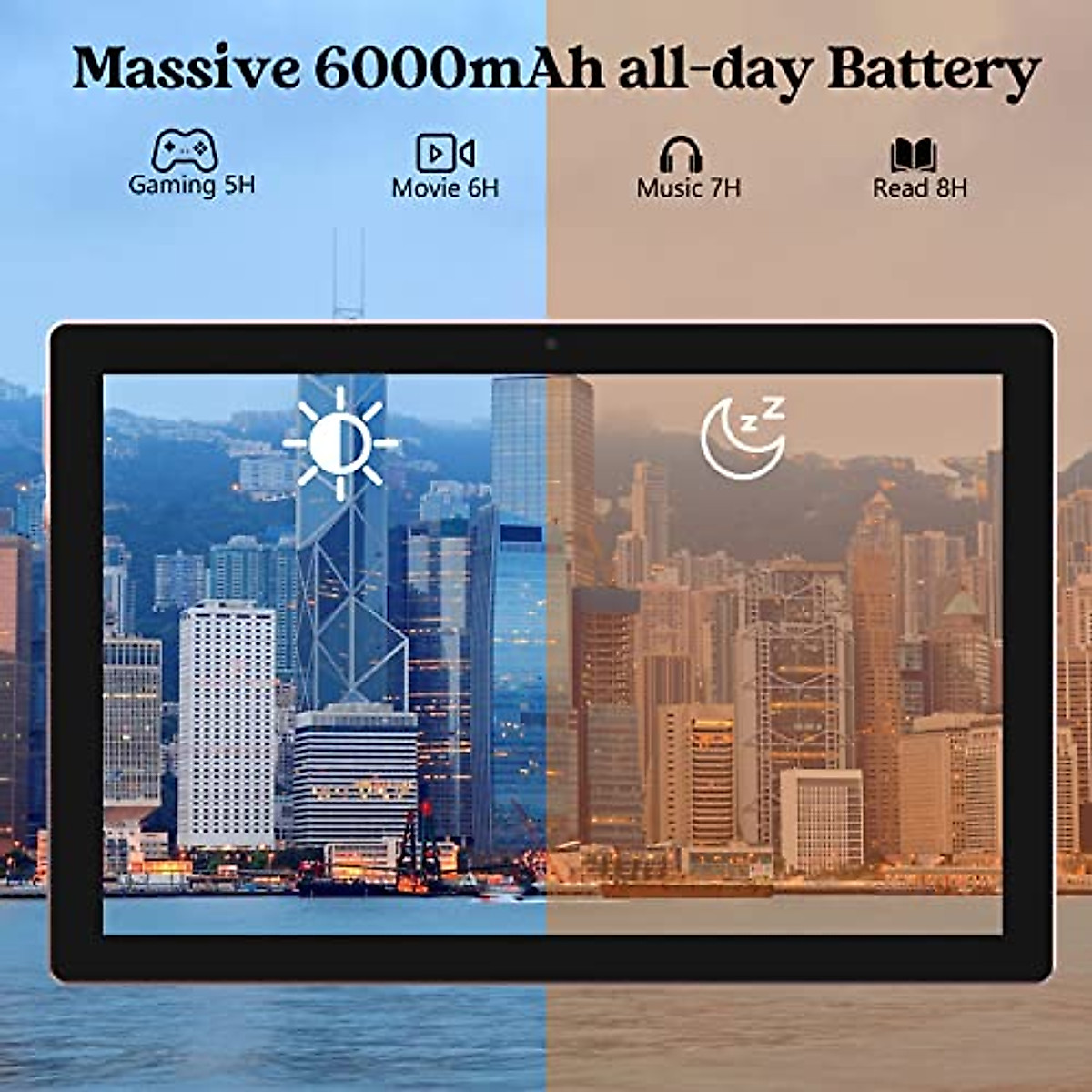 Tablet 10 Inch Android Tablets, 2 in 1 Tablet With Keyboard 64GB+4GB RAM 10.1" Tablets, 8MP Camera 6000mAh Battery, Include Keyboard/Mouse/ Case/ Stylus Pen/Tempered Film Wifi Tab Pink/Girl Tablet PC