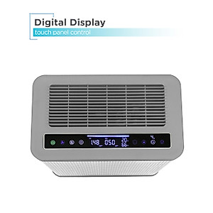 BLACK+DECKER BAPUV250 Air Purifier for Home Large Room with UV Light