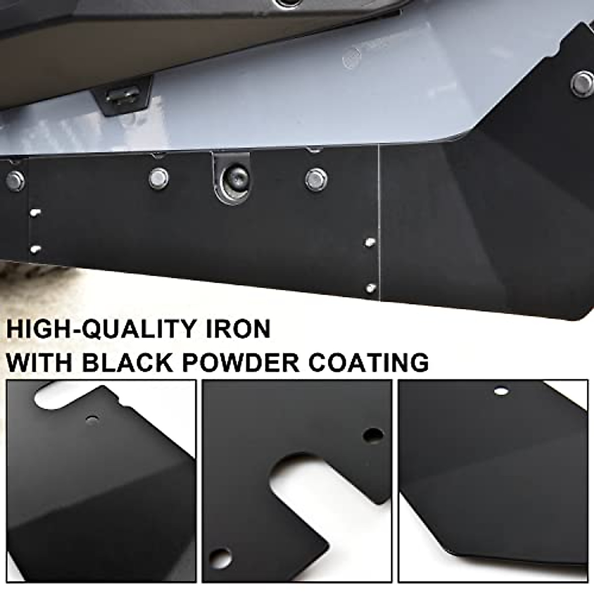 SAUTVS Lower Door Panels Insert Kit for RZR PRO XP, Lower Door Trim Kit Door Valance for Polaris RZR PRO XP 2020-2023, RZR PRO R/Turbo R 2022 for 2 Doors Accessories (2PCS, Black)