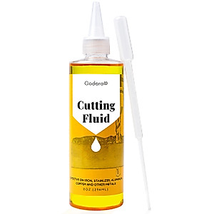 8 OZ Industrial Pro Cutting Oil | Premium Cutting Fluid for Drilling, Tapping, Milling | Cutting Oil for Drilling Metal Such as Iron, Stainless Steel, Copper, Aluminum and More